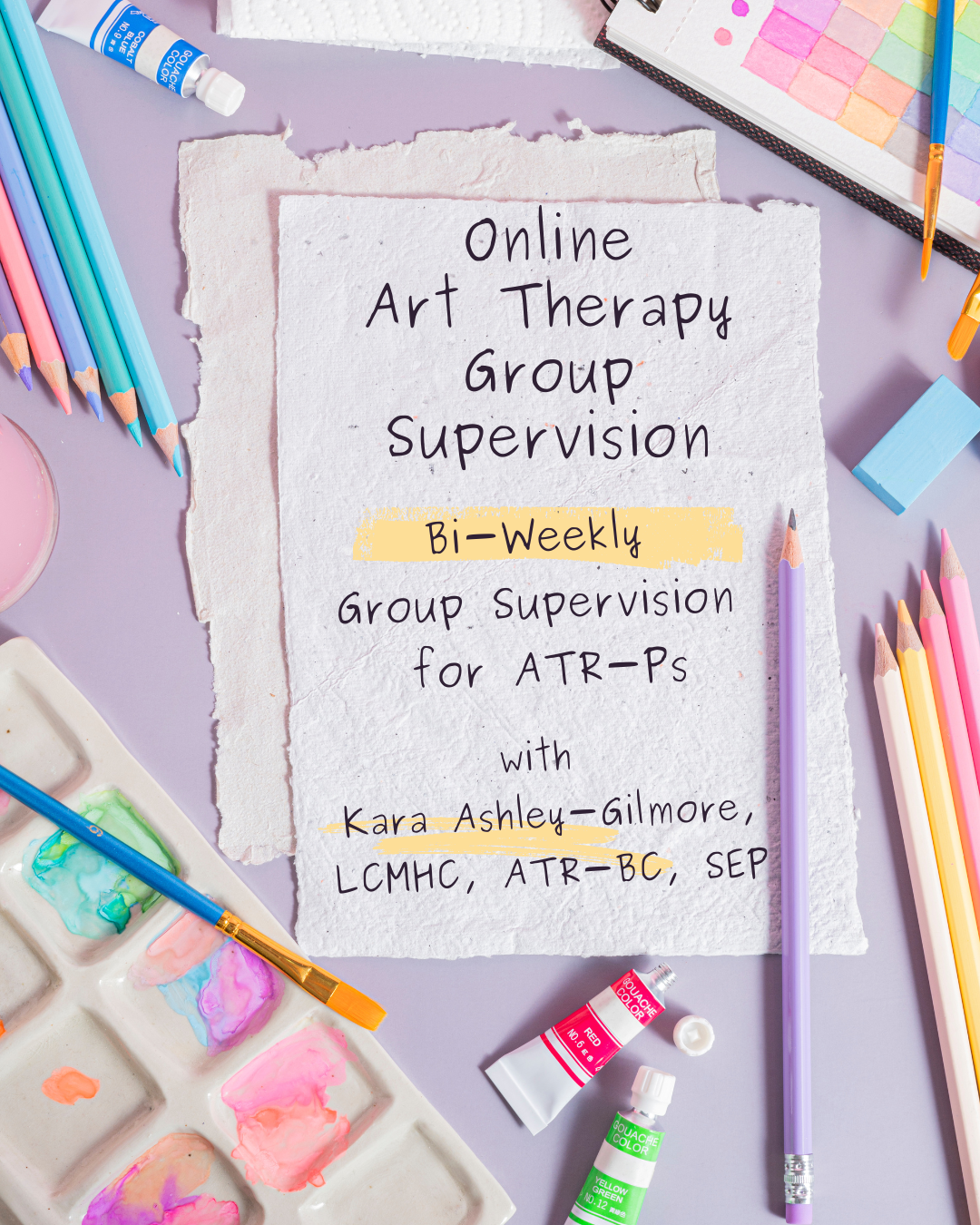 Group Supervision Ad p1 - Mountain Creative Arts Counseling
